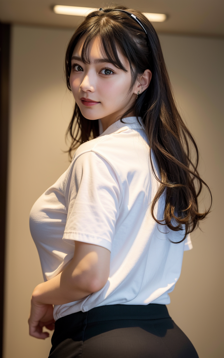 バックショットのaiグラビア美女 画像まとめとプロンプト(呪文) Ai美人研究所